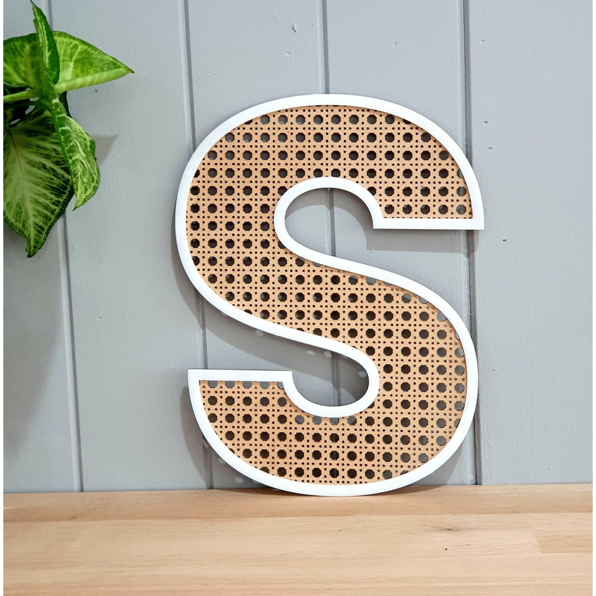 Rattan Wicker Letters | My Family Rulers