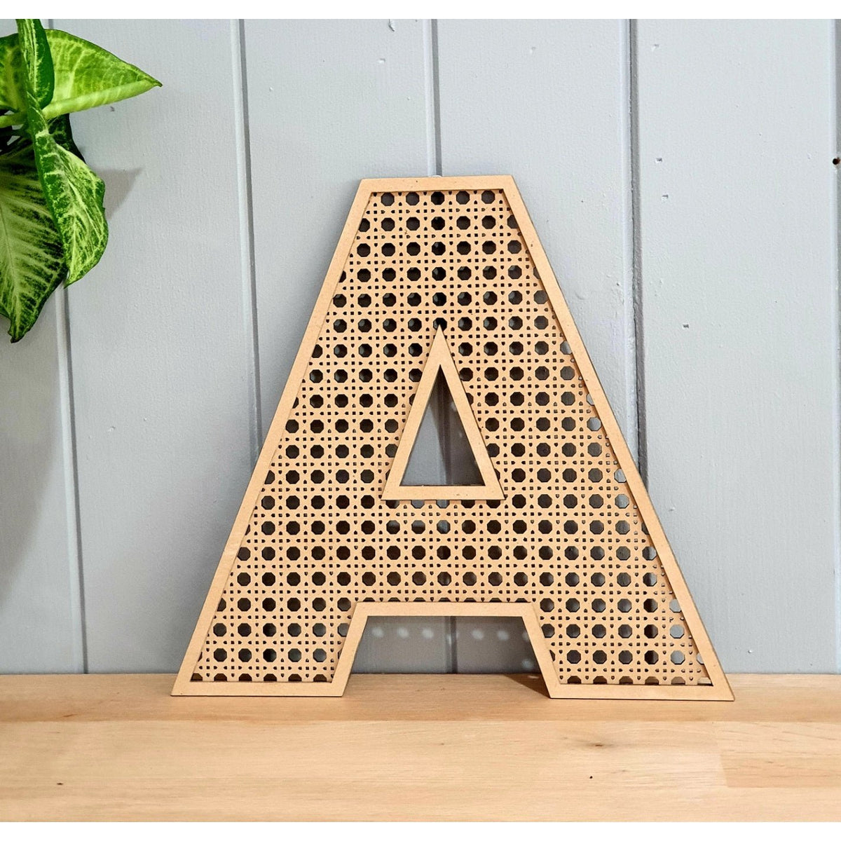 Rattan Wicker Letters | My Family Rulers