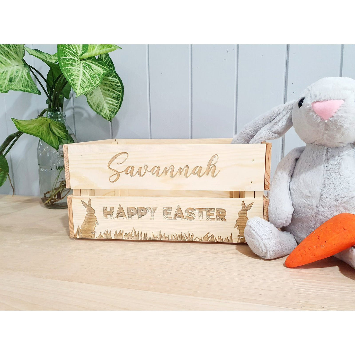 Easter Crate Box - Personalised | My Family Rulers